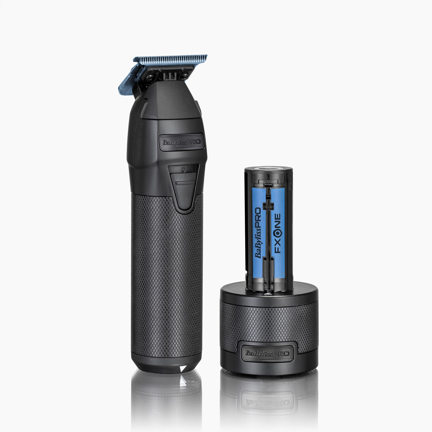 Beard Trimmers - FXONE All-Metal Black Skeleton Trimmer FX799MBE - Babyliss