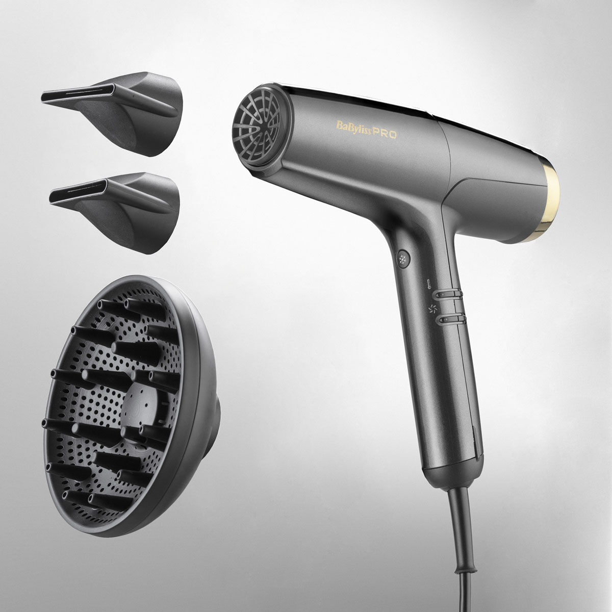 BaBylissPRO FALCO Advanced professional high-speed digital hair dryer ...