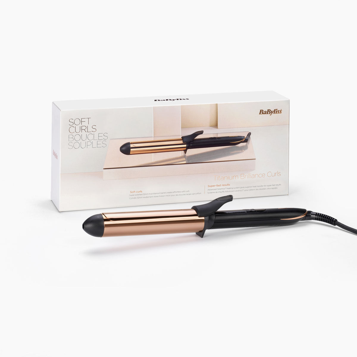 BaByliss Titanium Brilliance Curls | C459E | BaByliss