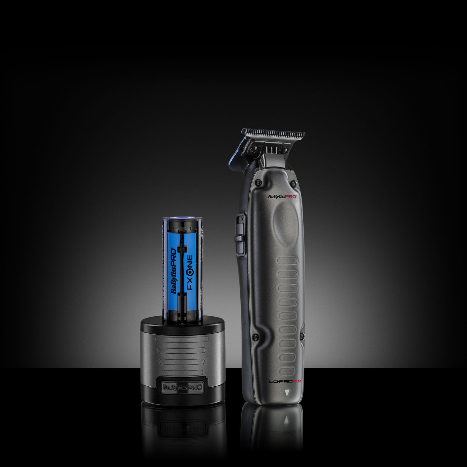 Skäggtrimmers - FXONE LO-PRO Trimmer Grey FX729E - Babyliss