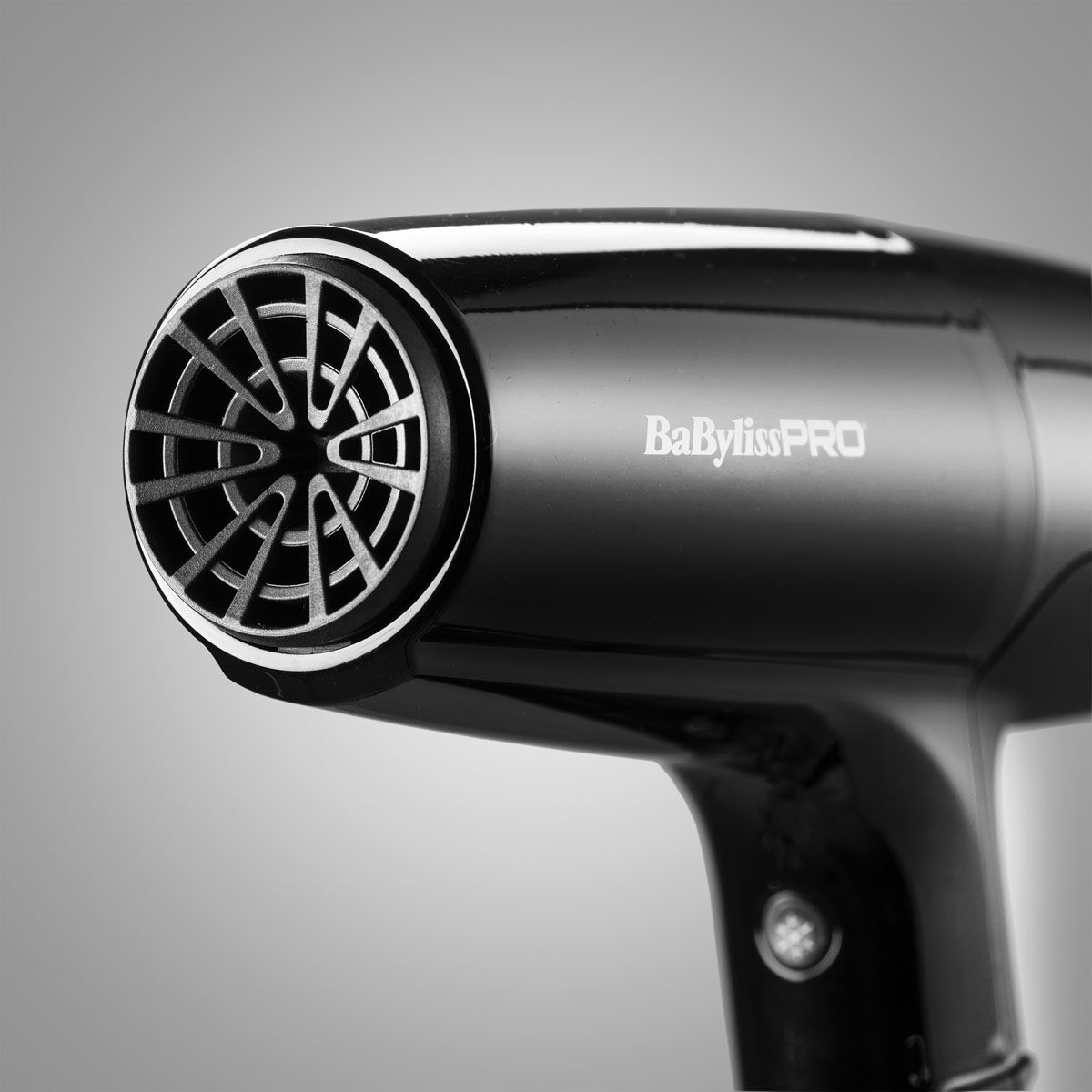 BaBylissPRO FALCO Dryer - Black/Silver | BAB8550BU | BaBylissPRO