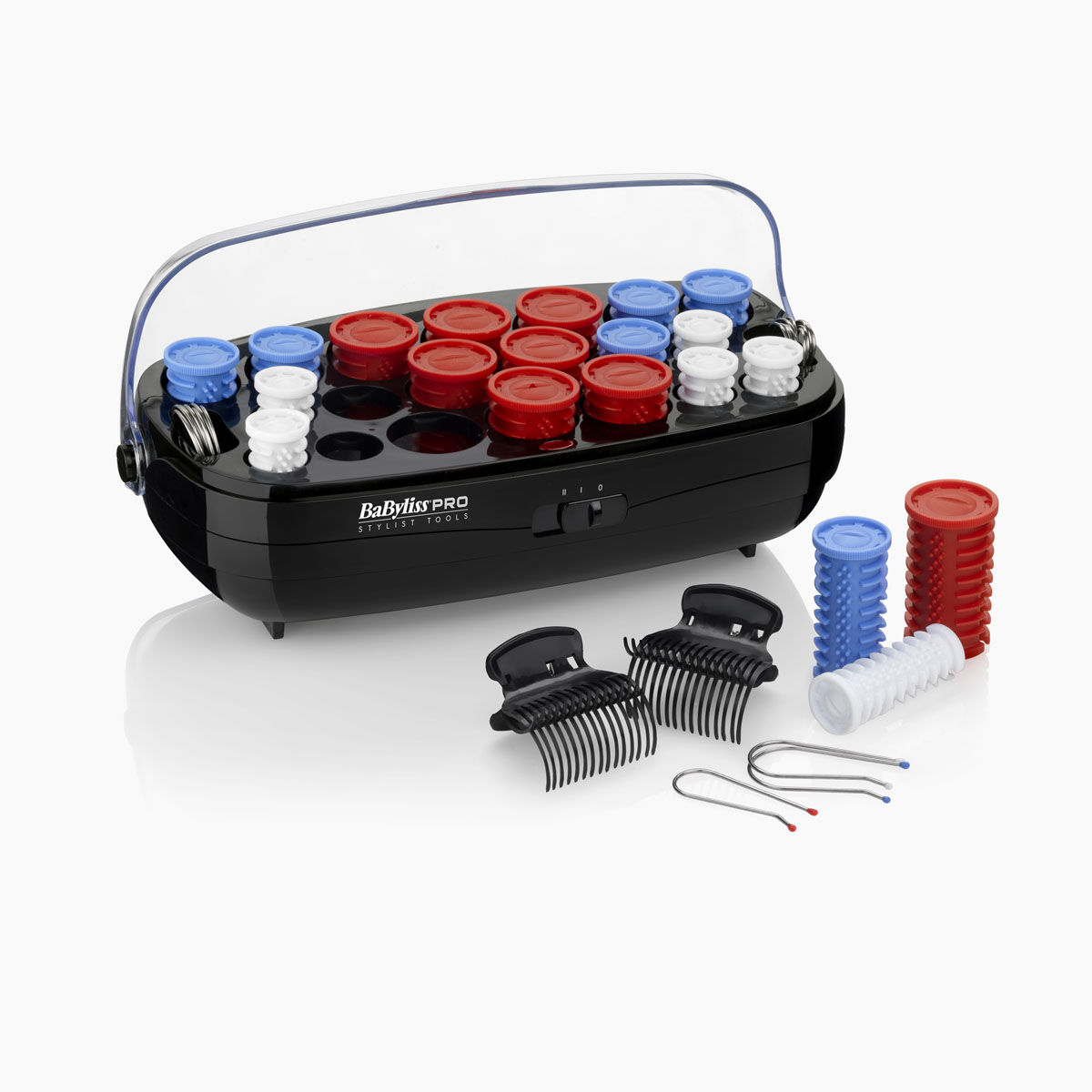 Heated Ceramic 20 piece Roller Set | BAB3045U | BaBylissPRO
