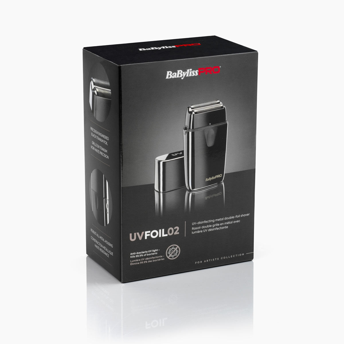UVFOIL02 - UV Double Foil Shaver | BABLFS2U | BaBylissPRO